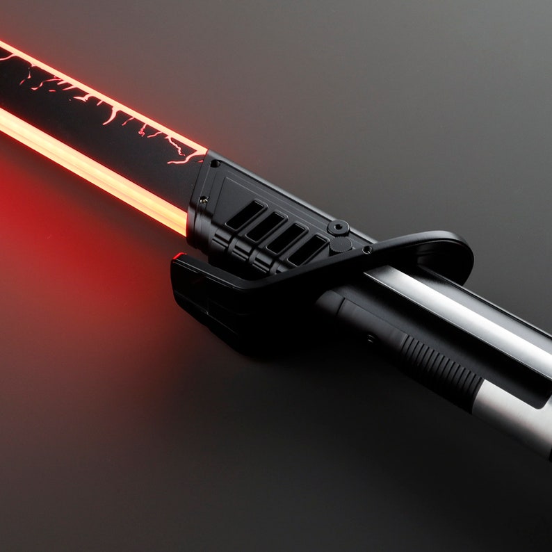 The Mandalorian Darksaber Star Wars RGB Blade Lightsaber - Etsy