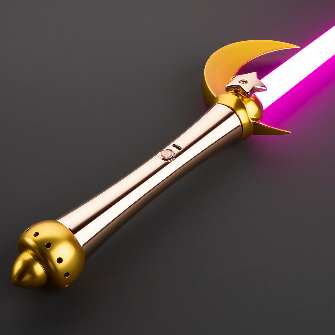 Sailor Moon Lightsaber RGB & Xenopixel V3 Blade Smooth Swing - Etsy