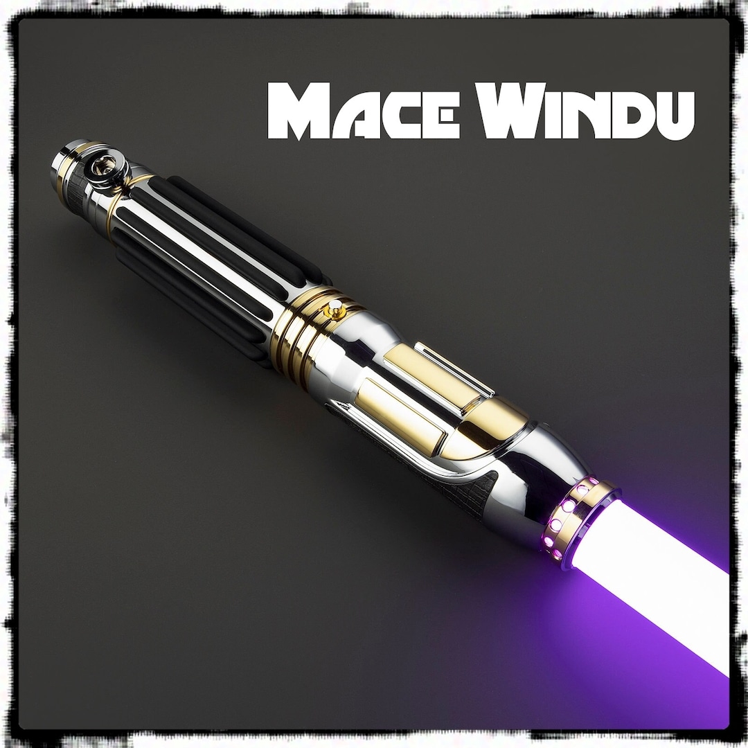 Mace Windu Lightsaber Star Wars RGB & XENOPIXEL V3 Blade Lightsaber - Etsy