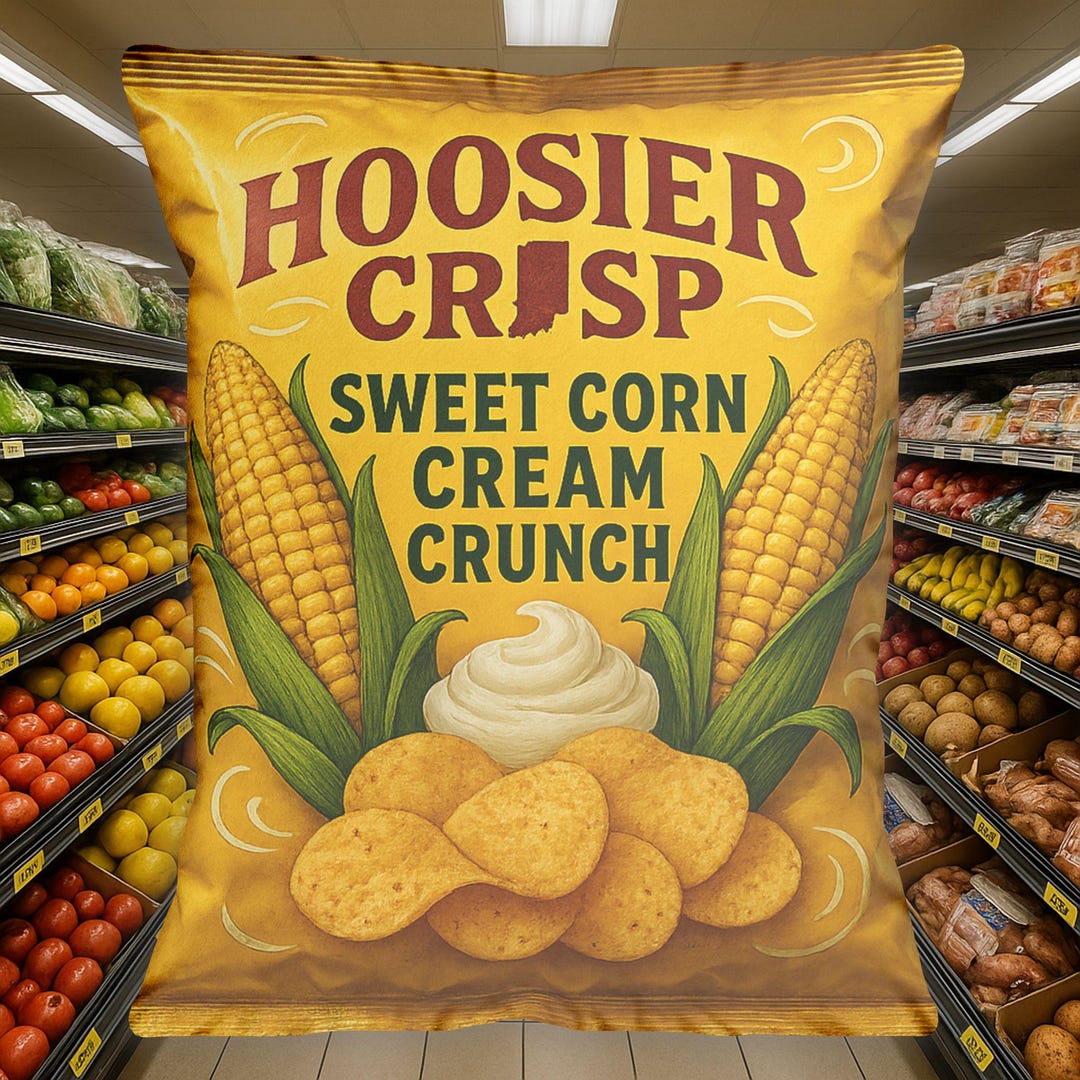 Indiana Hoosier Crisp Sweet Corn Cream Crunch Custom Shaped Pillow ...