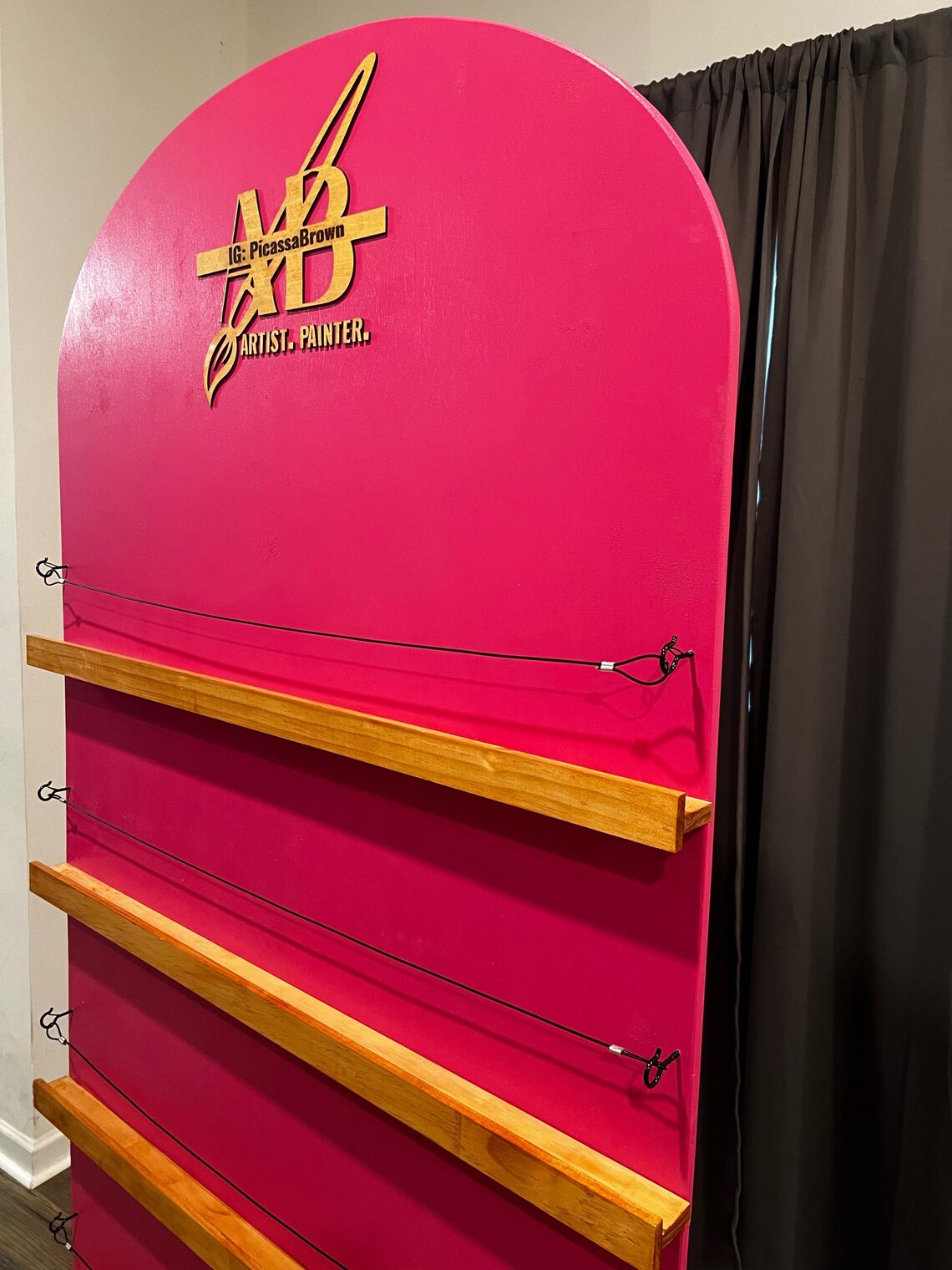 Artist Canvas Display Stand | Market Display | Pop-up Display | Art ...