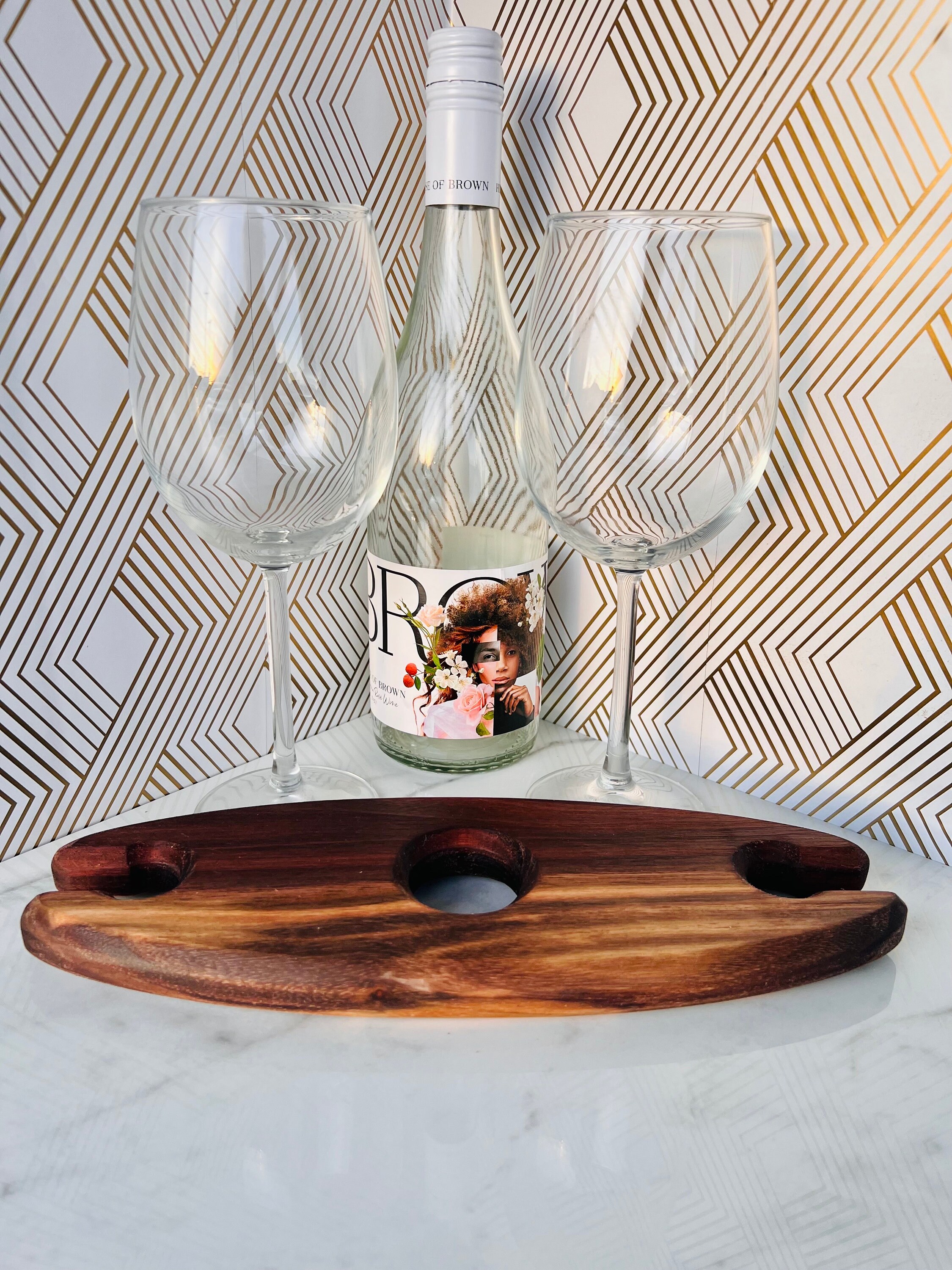 Wine Caddy Personalized Wine Caddy Wood Wine Caddy Giftable Wine Caddy ...