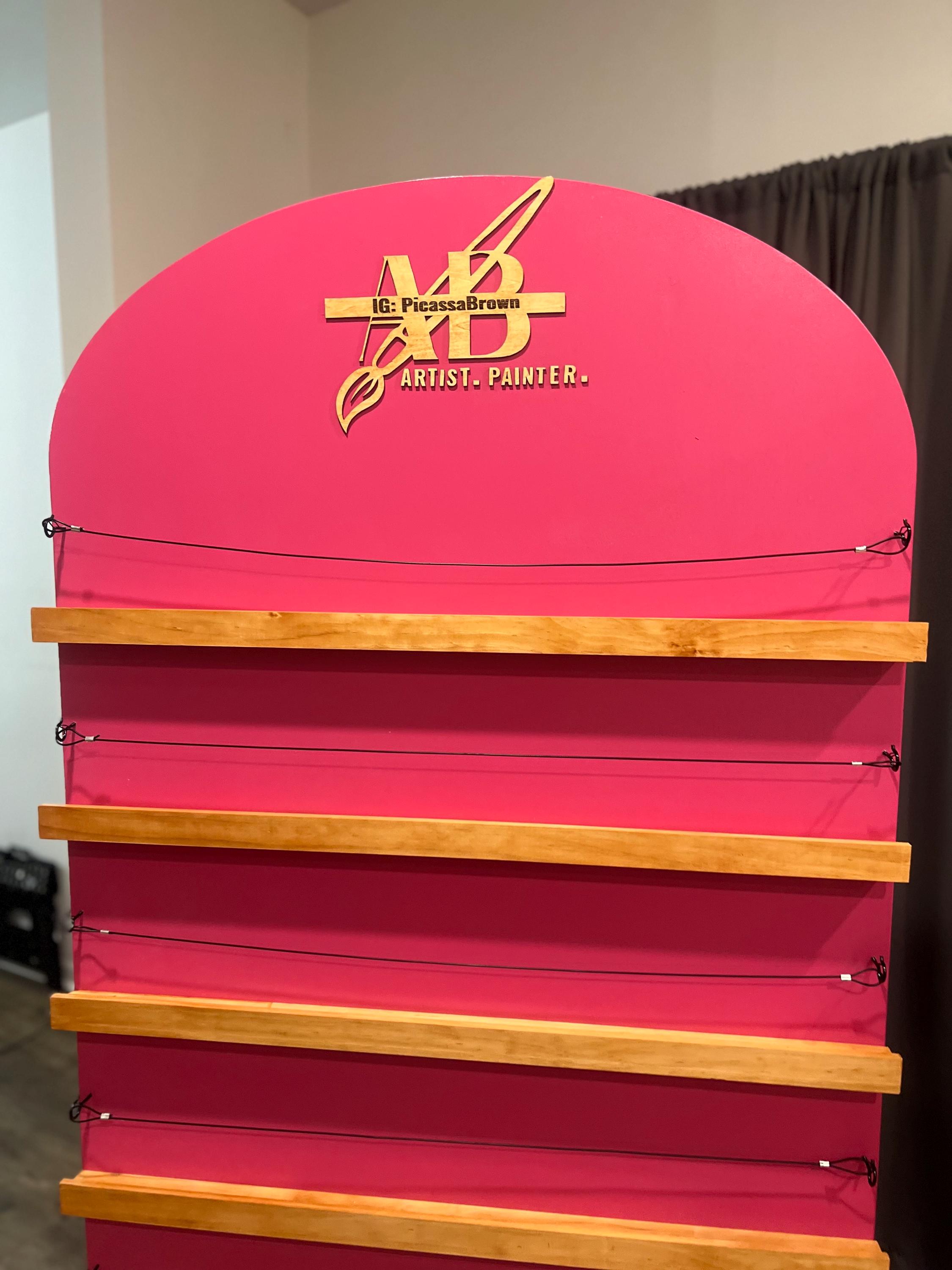 Artist Canvas Display Stand | Market Display | Pop-up Display | Art ...