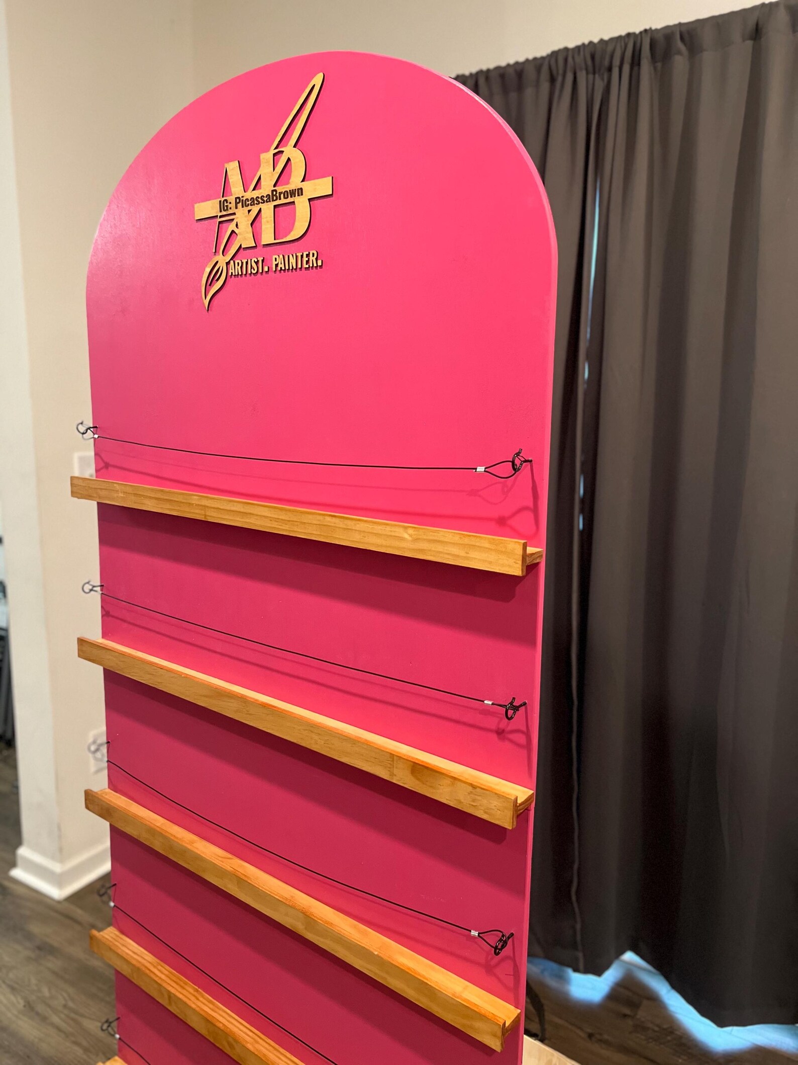 Artist Canvas Display Stand | Market Display | Pop-up Display | Art ...