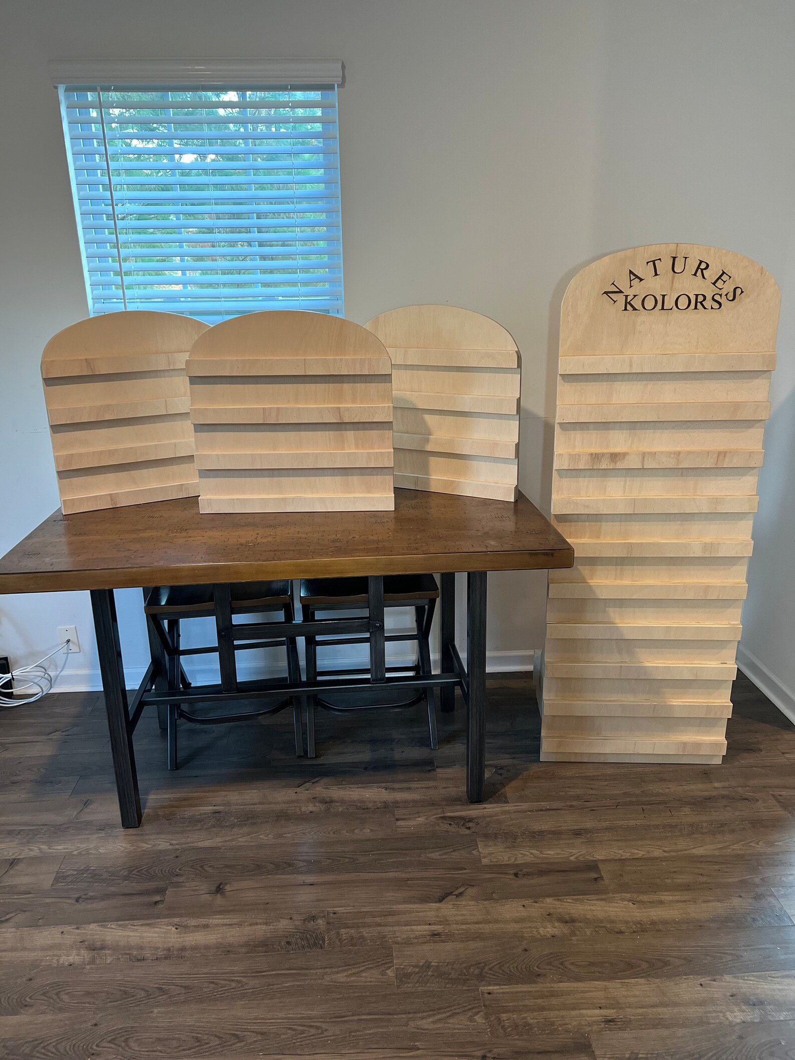 Table Display Stand | Market Display | Vendor Display | Pop up Display ...