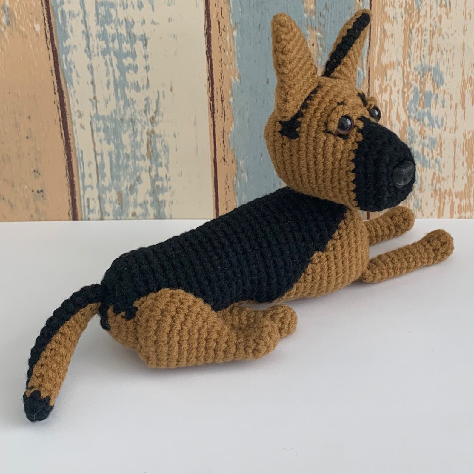 German Shepherd Dog Amigurumi Crochet Pattern PDF File Format - Etsy
