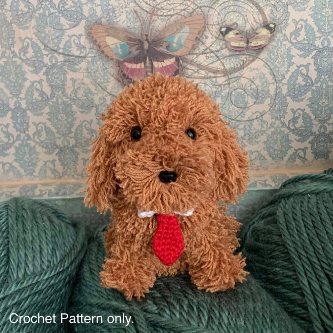 Amigurumi Miniature Poodle Dog Crochet Pattern, PDF File Format ...