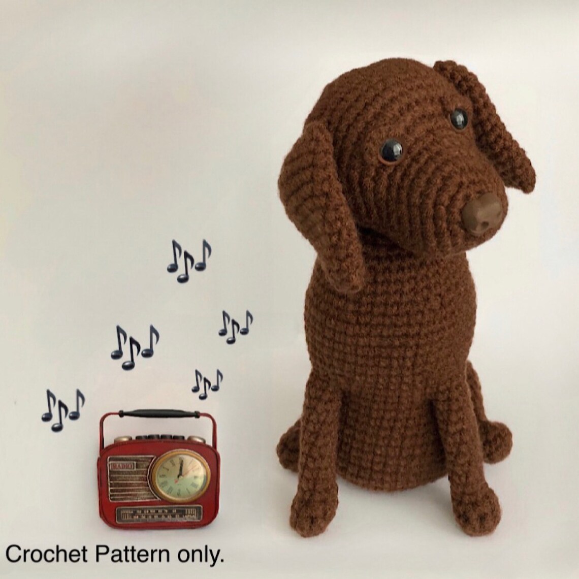 Labrador Dog Amigurumi Crochet Pattern, PDF File Format (english) - Etsy