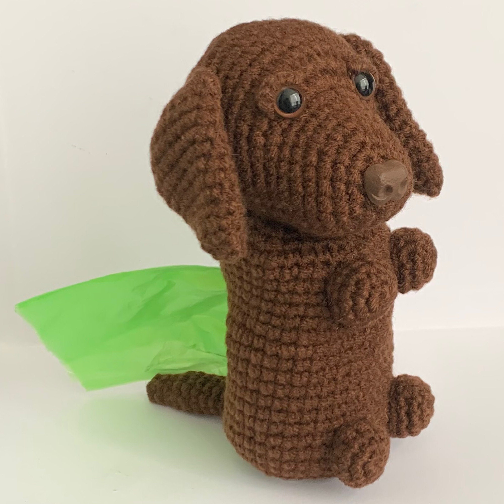 Labrador Dog Poop Bag Dispenser Crochet Pattern PDF File - Etsy