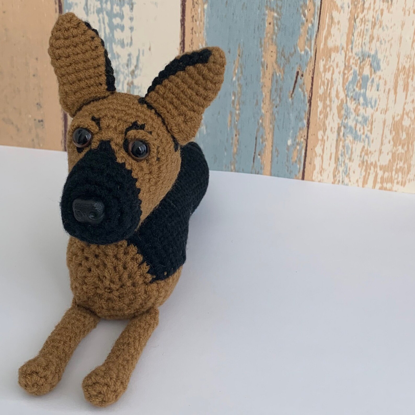 German Shepherd Dog Amigurumi Crochet Pattern PDF File Format - Etsy