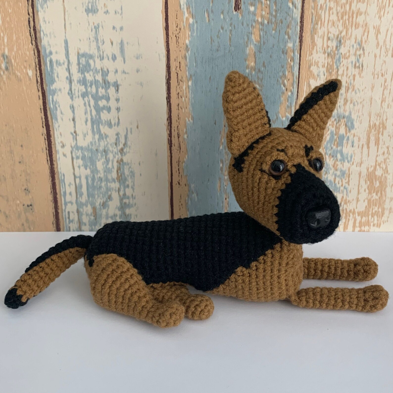 German Shepherd Dog Amigurumi Crochet Pattern PDF File Format - Etsy
