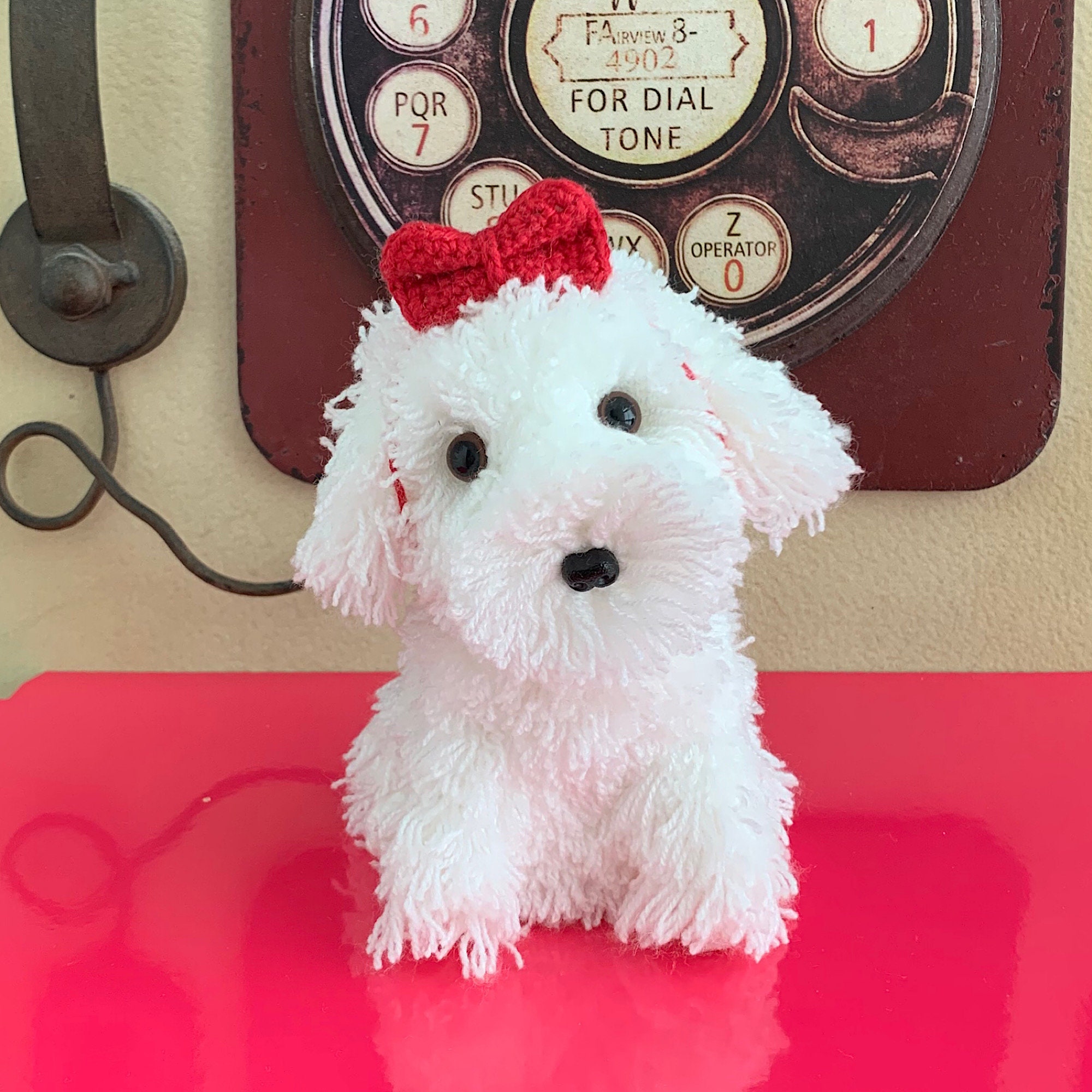 Snowie the Maltese Amigurumi Maltese Pattern Maltese - Etsy