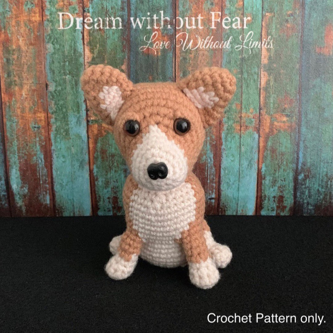 Corgi Dog Amigurumi Crochet Pattern, PDF File Format (english) - Etsy