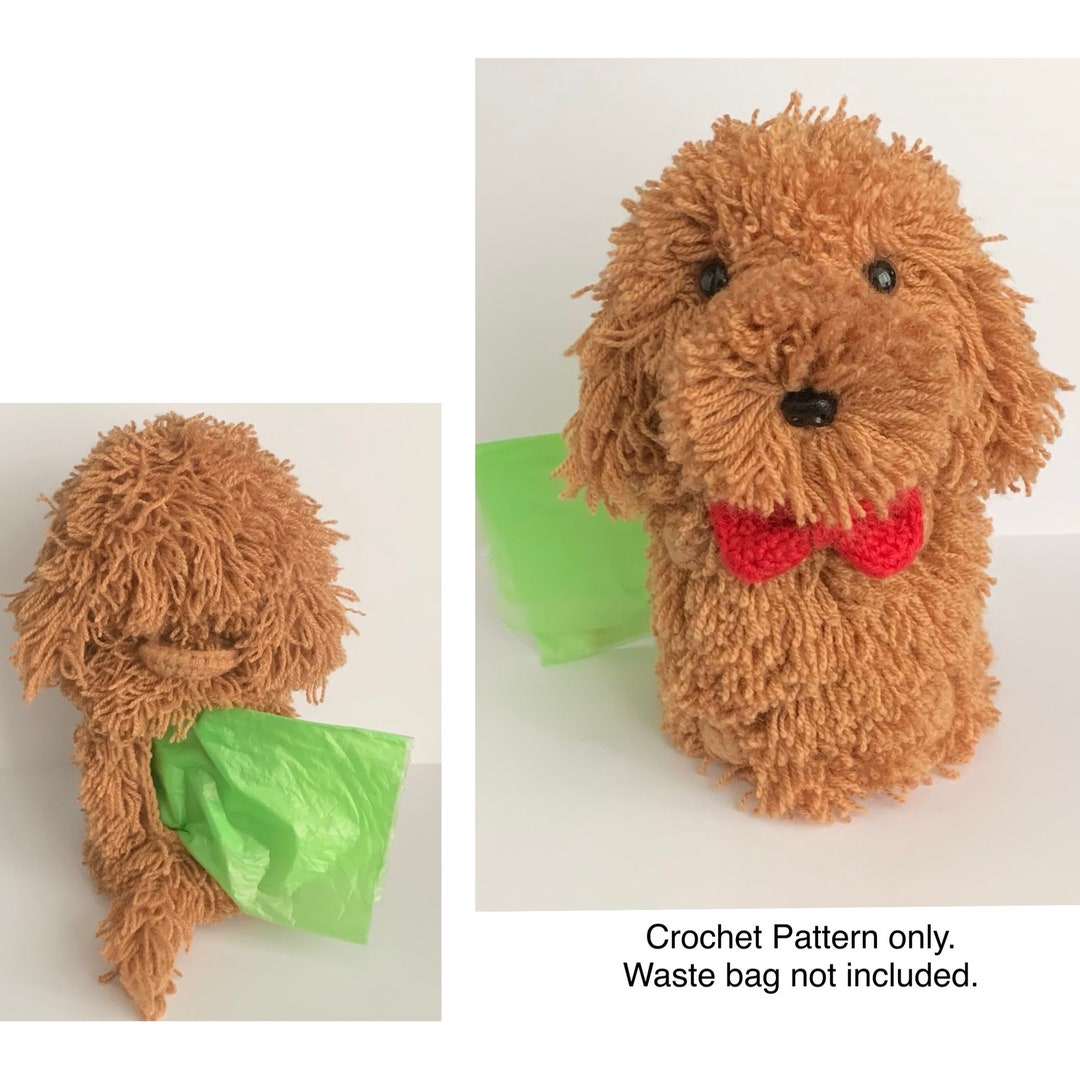Miniature Poodle Dog Poop Bag Dispenser Crochet Pattern, PDF File ...