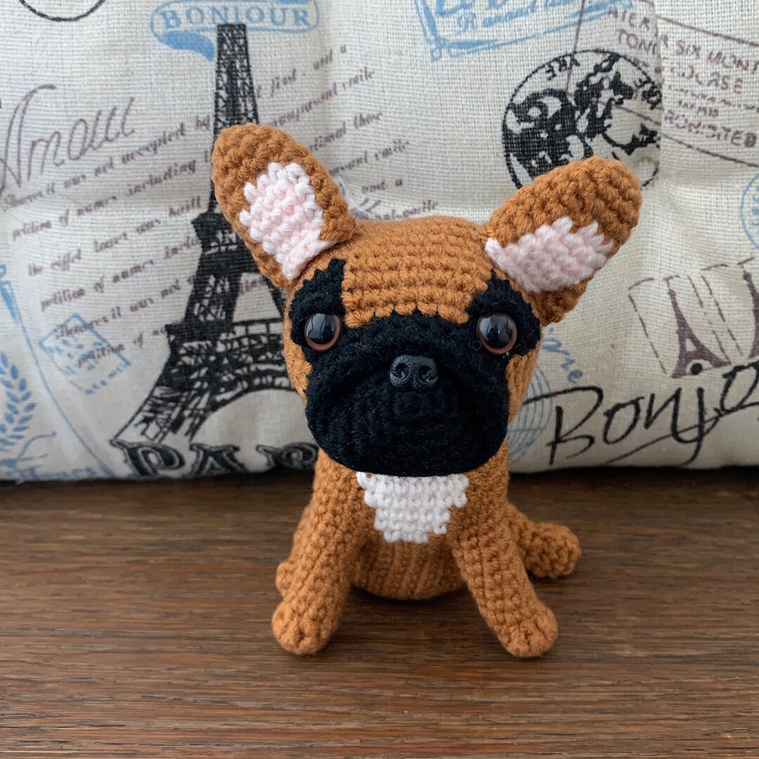 French Bulldog Amigurumi Crochet Pattern PDF File Format - Etsy