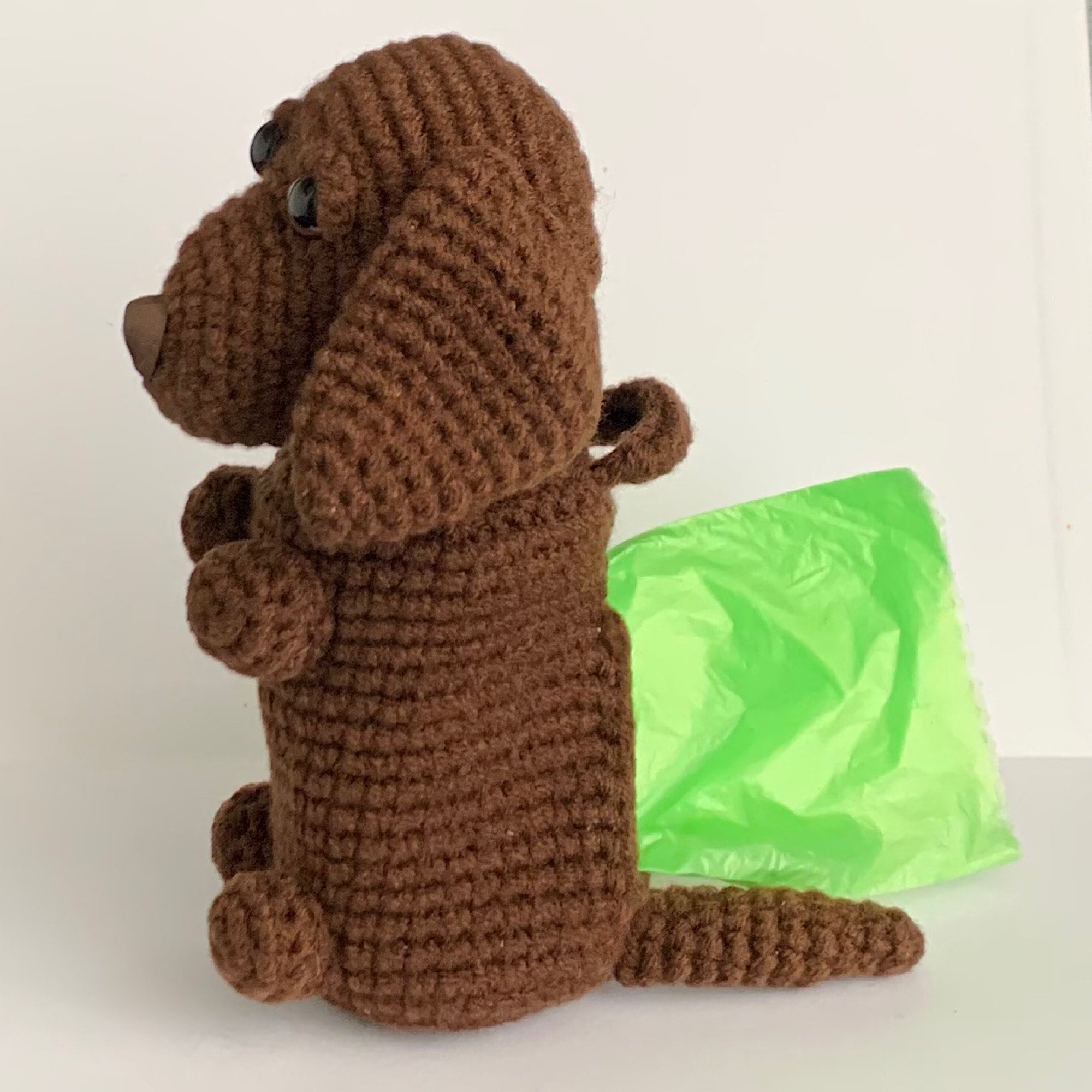 Labrador Dog Poop Bag Dispenser Crochet Pattern PDF File - Etsy