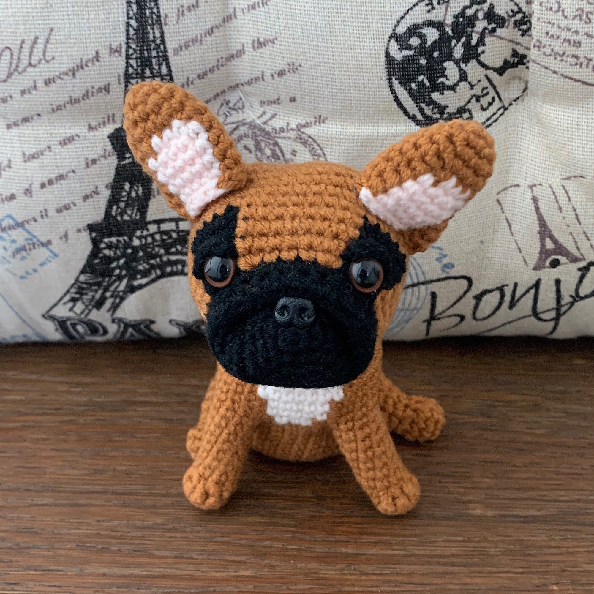 French Bulldog Amigurumi Crochet Pattern PDF File Format - Etsy