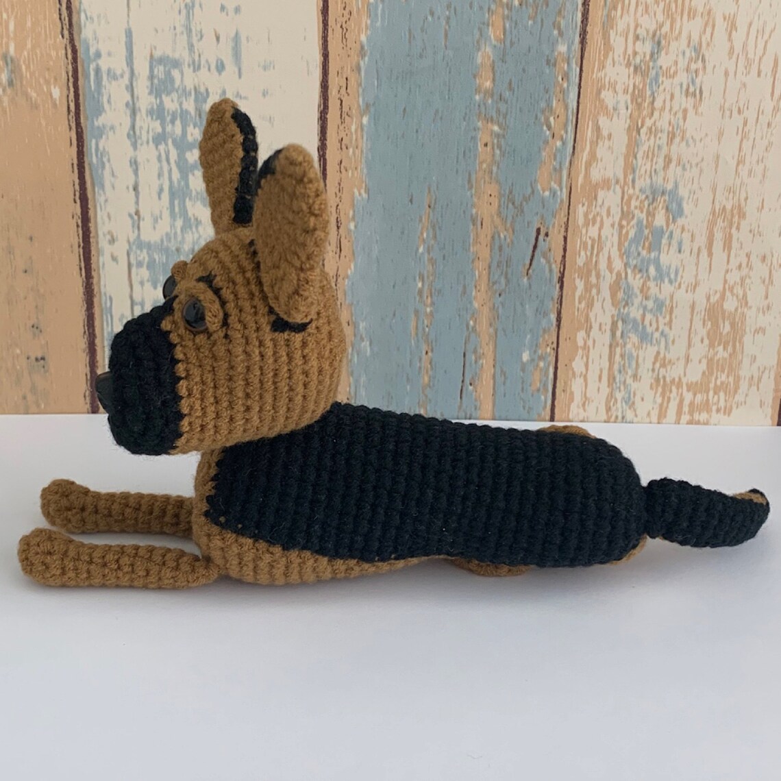 German Shepherd Dog Amigurumi Crochet Pattern PDF File Format - Etsy