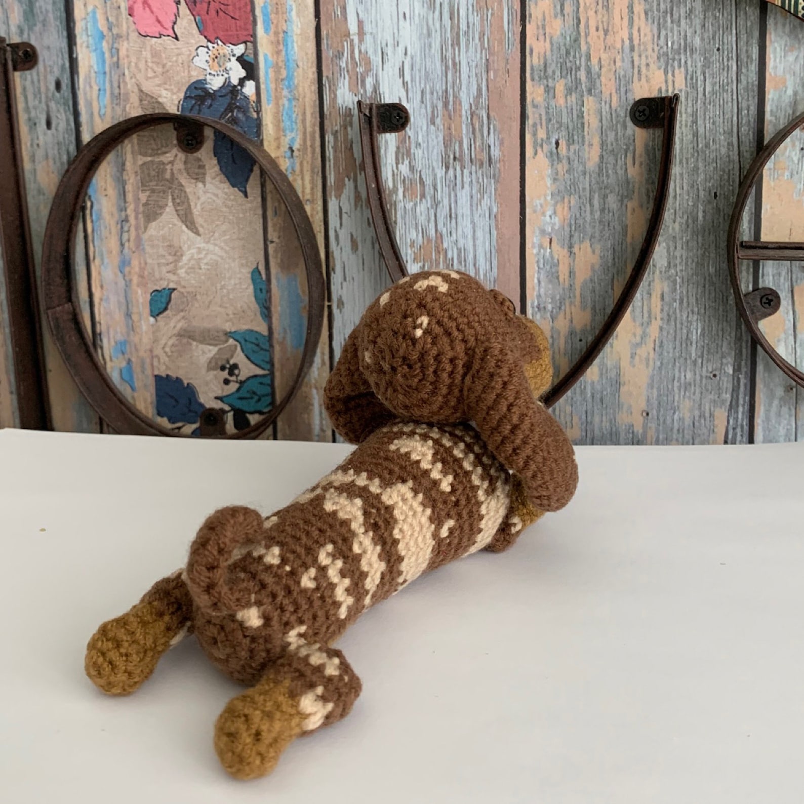 Dapple Dachshund Dog Amigurumi Crochet Pattern, PDF File Format ...