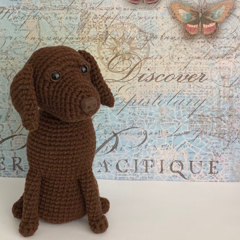 Labrador Dog Amigurumi Crochet Pattern PDF File Format - Etsy