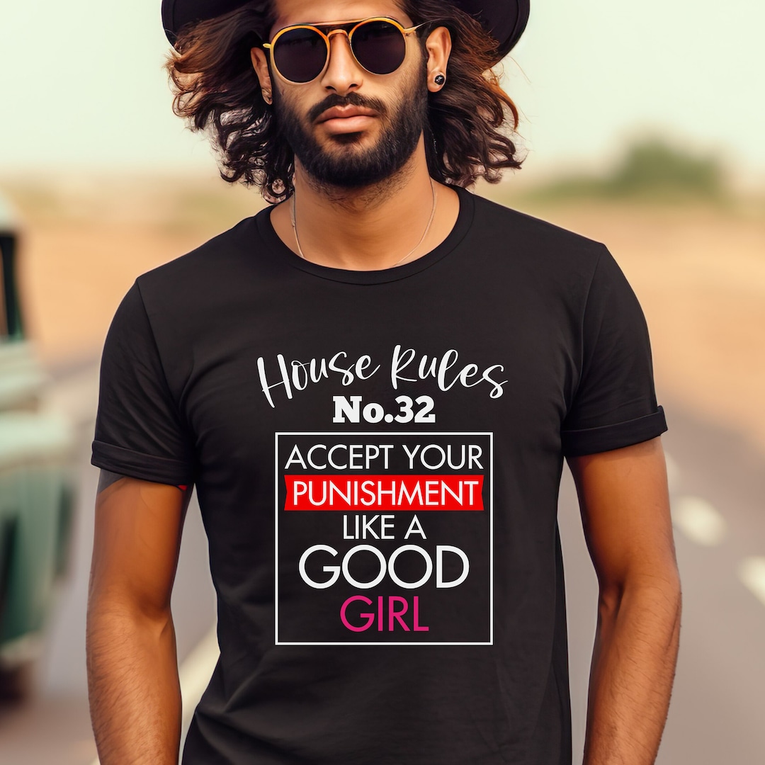 House Rules 32 Men or Women Jersey Short Sleeve Tee, BDSM Kink Tshirt ...