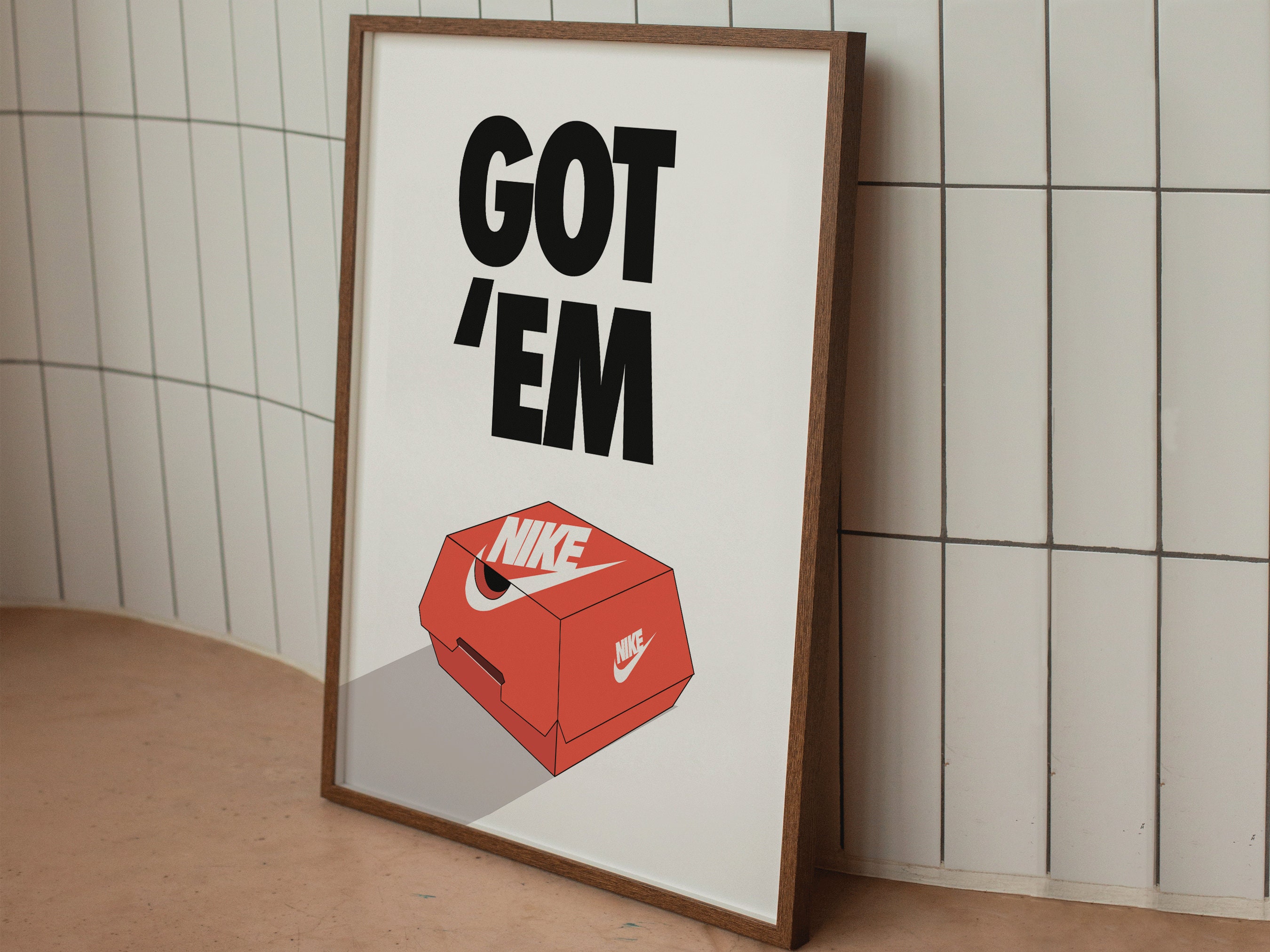 Nike X Mcdonald's 'got 'em' Shoebox Art: Iconic Packaging for Air ...