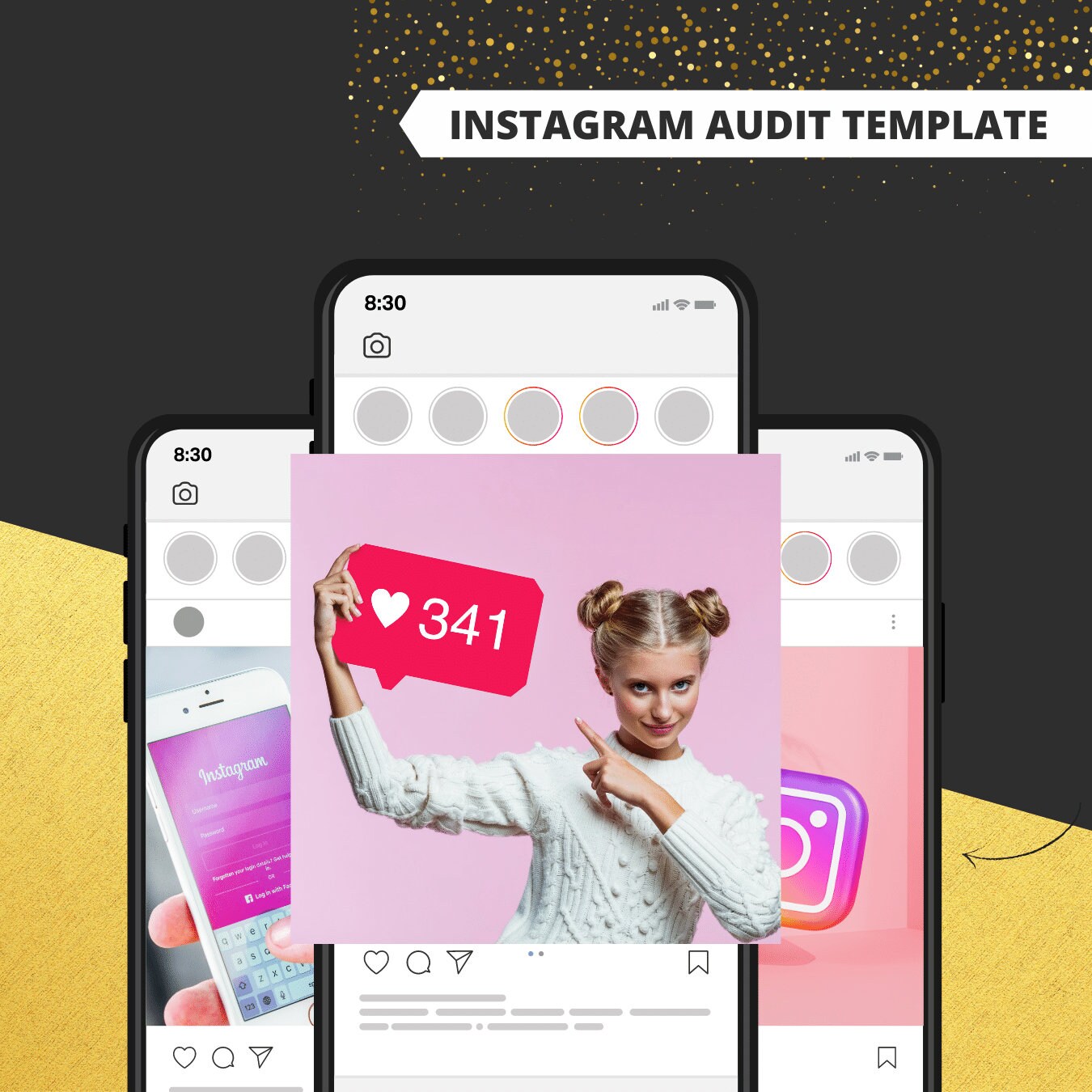The Ultimate Instagram Audit Template - Etsy