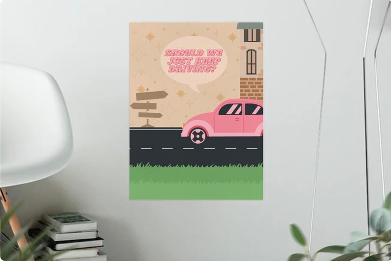Harry Styles Keep Driving Print// Harry's House - Etsy