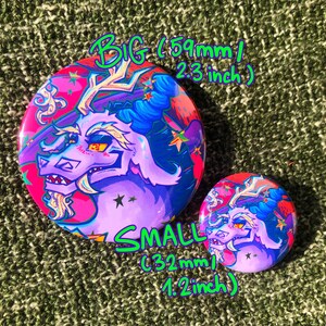 Discord MLP Button Badges and Magnets 59mm & 32mm I Mt Little Pony - Etsy