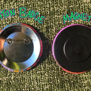 Arcane Inspired Stickers, Button Badges and Magnets - Jinx, Vi and ...