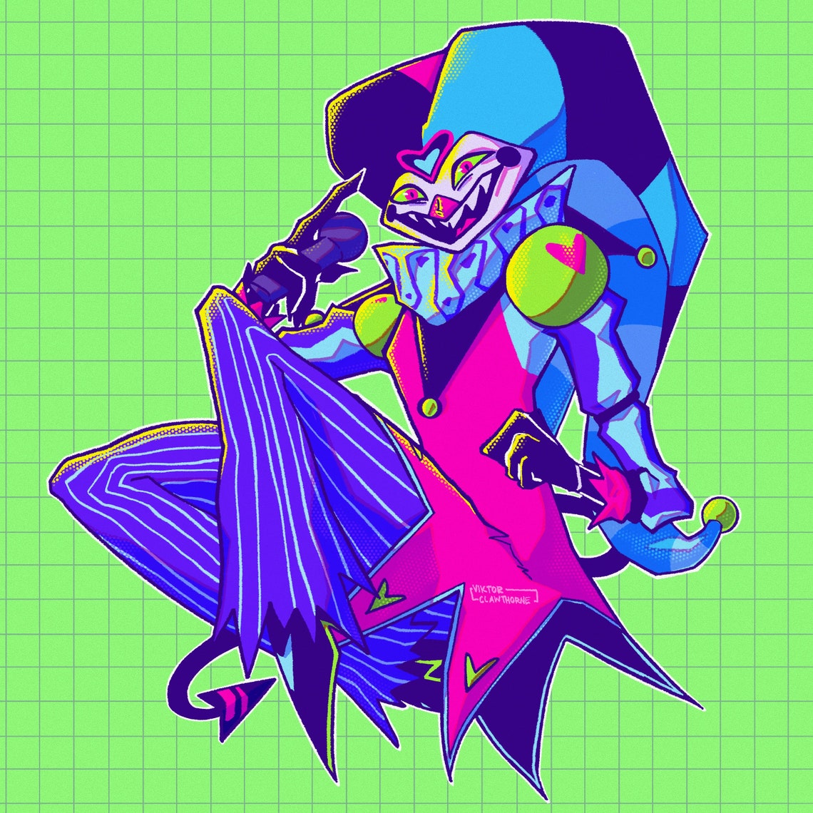 Helluva Boss Fizzarolli Sticker - Etsy