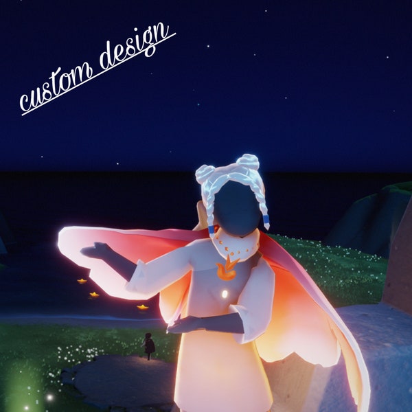 Sky: Cotl Cape - Etsy