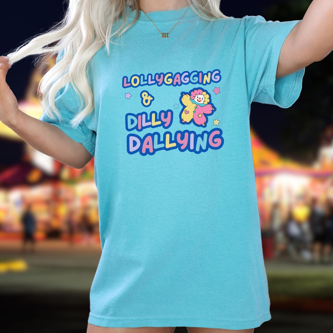 Dilly Dallying Weirdcore Kidcore Clothes Clowncore Clothing Emo Shirt ...