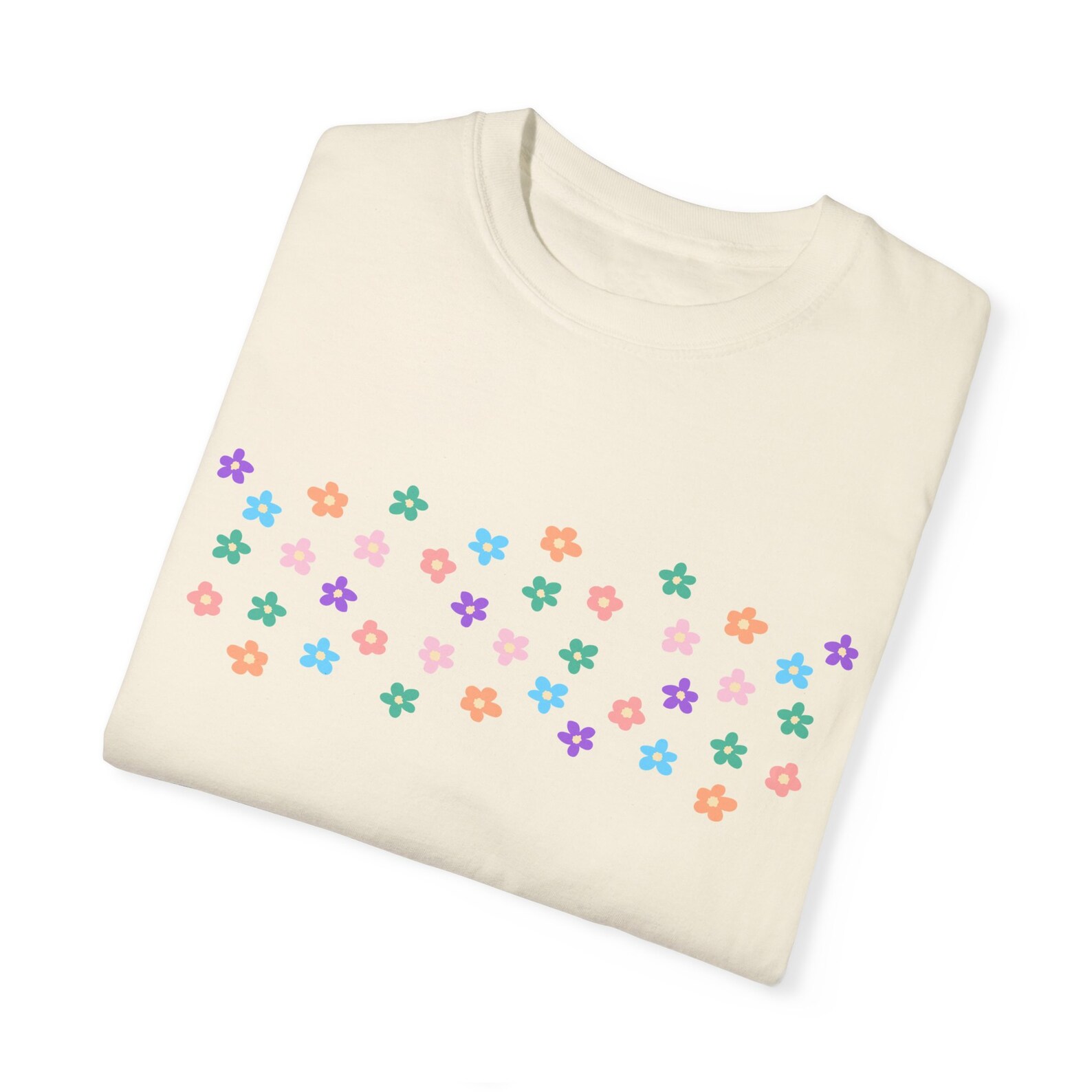 Retro Flowers Weirdcore Kidcore Clothes Clowncore Clothing Emo Shirt ...