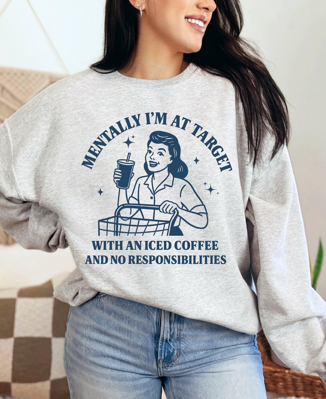 Target Iced Coffee Gen X Shirt Shirts That Go Hard Overstimulated Mom ...