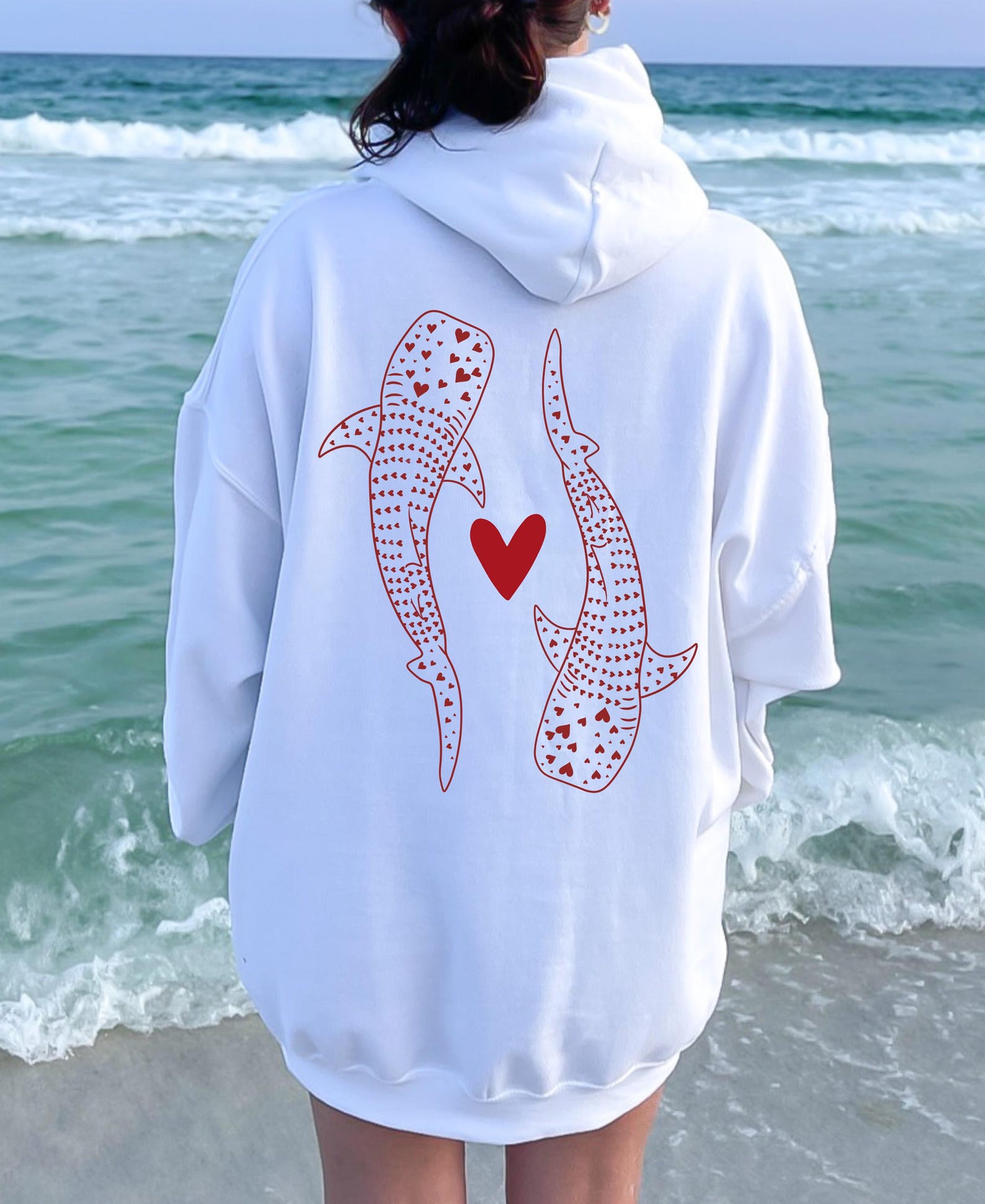 Whale Shark Hoodie Preppy Stuff Coconut Girl Ecology Shirt Ocean Animal ...