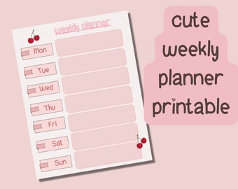 Cherry to Do List - Etsy