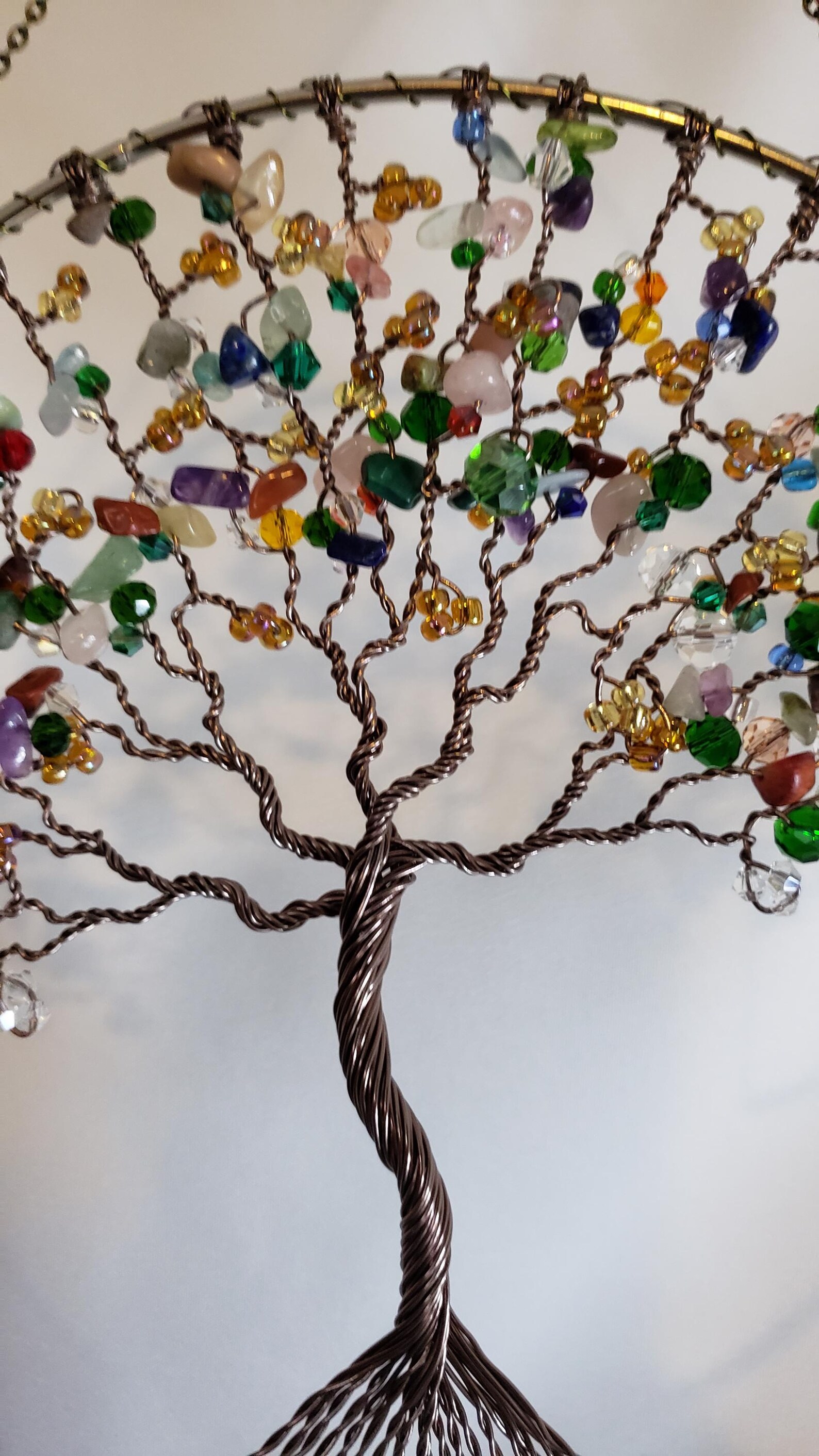 Rustic Tree of Life in an 8 Inch Hoop - Made With a Beautiful Mix of ...