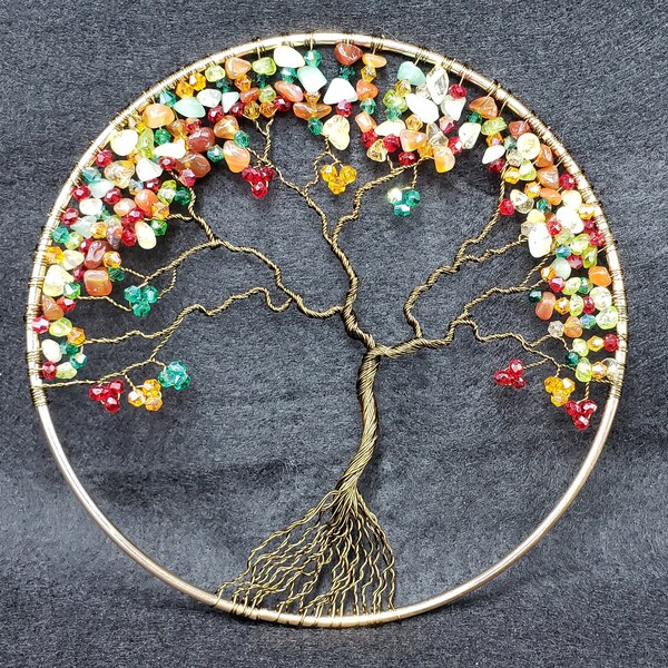 Wire Tree Suncatcher - Etsy