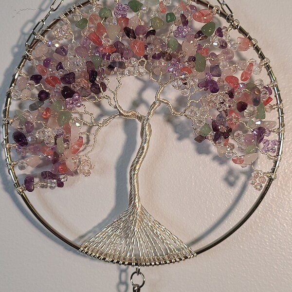 Wire Tree Suncatcher - Etsy