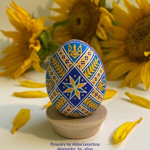 Pysanky Eggs. Ukrainian Pysanka Easter Eggs. Hand Painted Chicken Egg ...