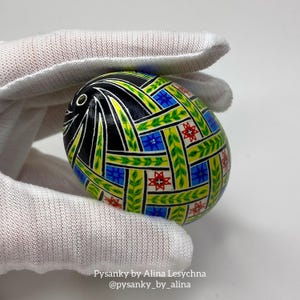 Pysanky Eggs. Chicken Egg Art. Ukrainian Easter Egg Pysanka. Hand ...