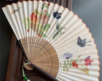 Butterfly Hand Fan - Etsy