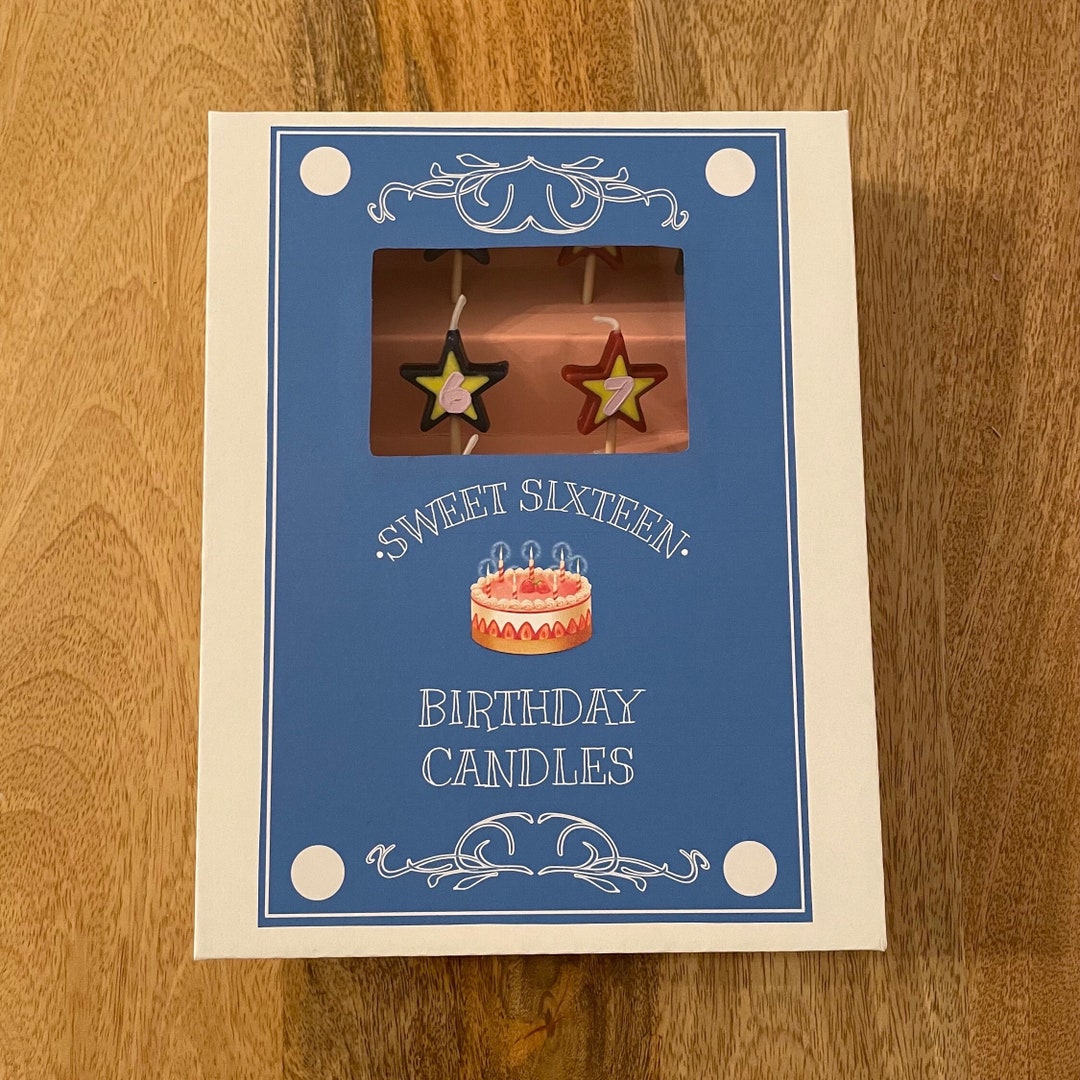 Magical Birthday Candle Box 15,16,17,18,19,20,21 - Etsy