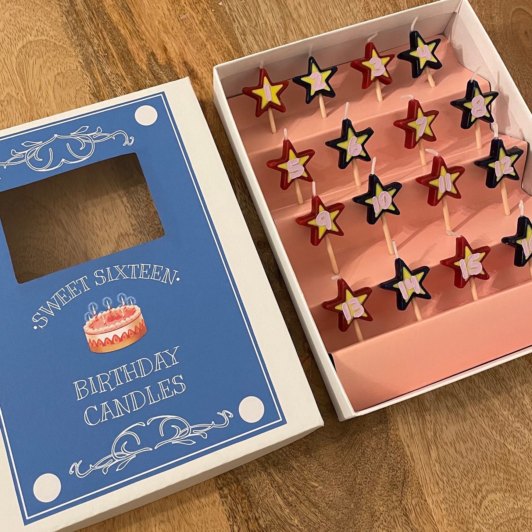 Magical Birthday Candle Box 15,16,17,18,19,20,21 - Etsy