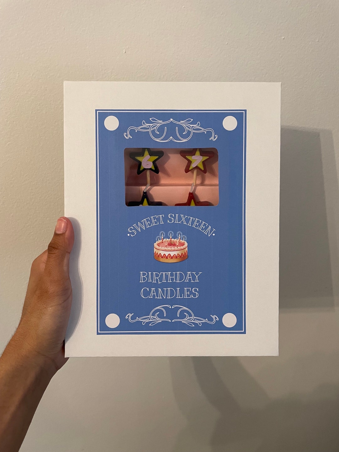 Magical Birthday Candle Box (15,16,17,18,19,20,21) - Etsy
