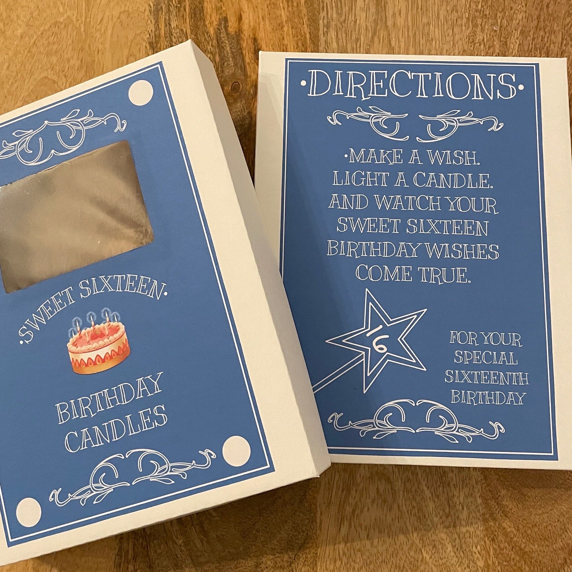 Magical Birthday Candle Box 15,16,17,18,19,20,21 - Etsy