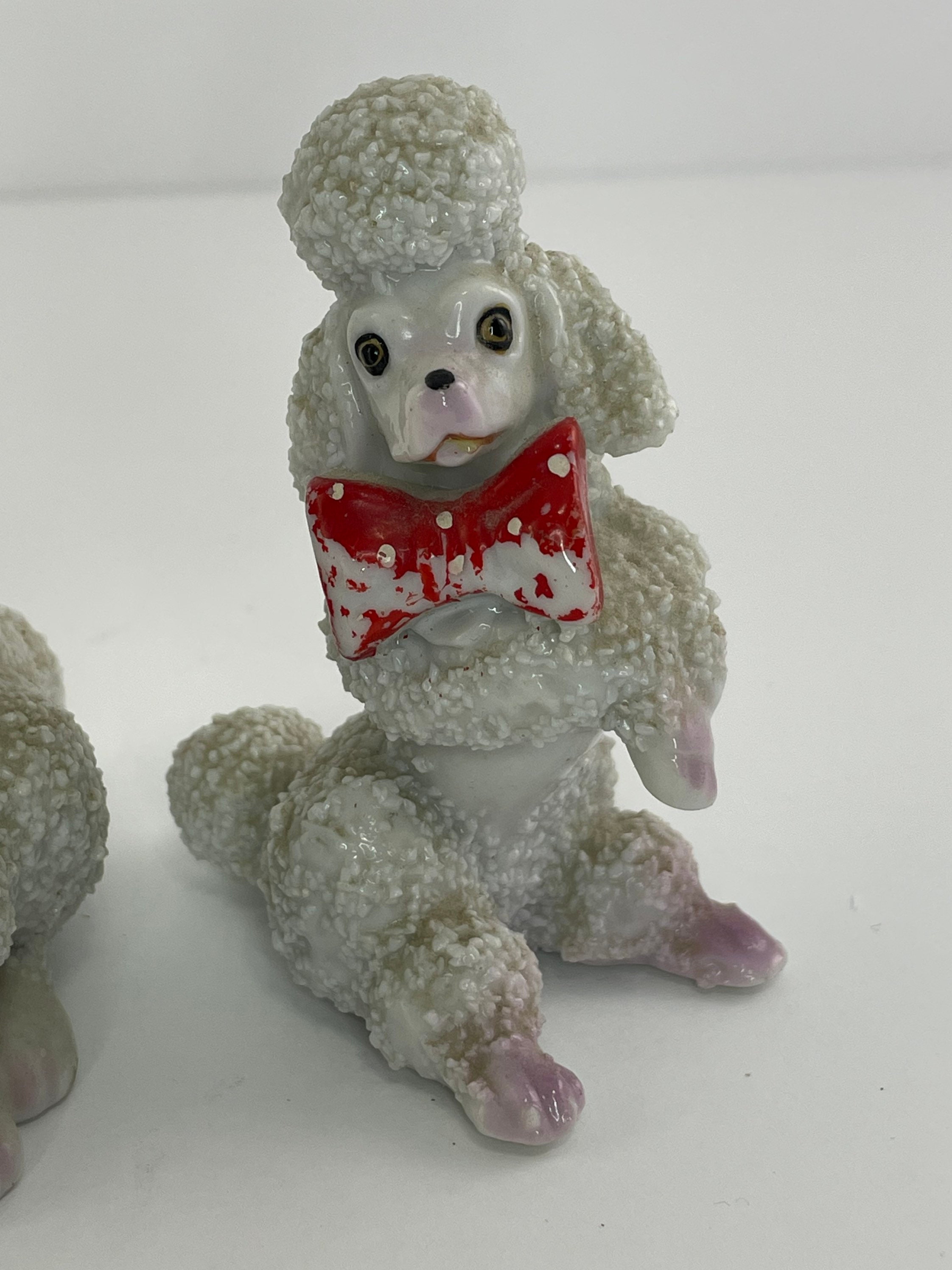 1950s Japanese Spaghetti Poodles Set of 3 White Porcelain - Etsy