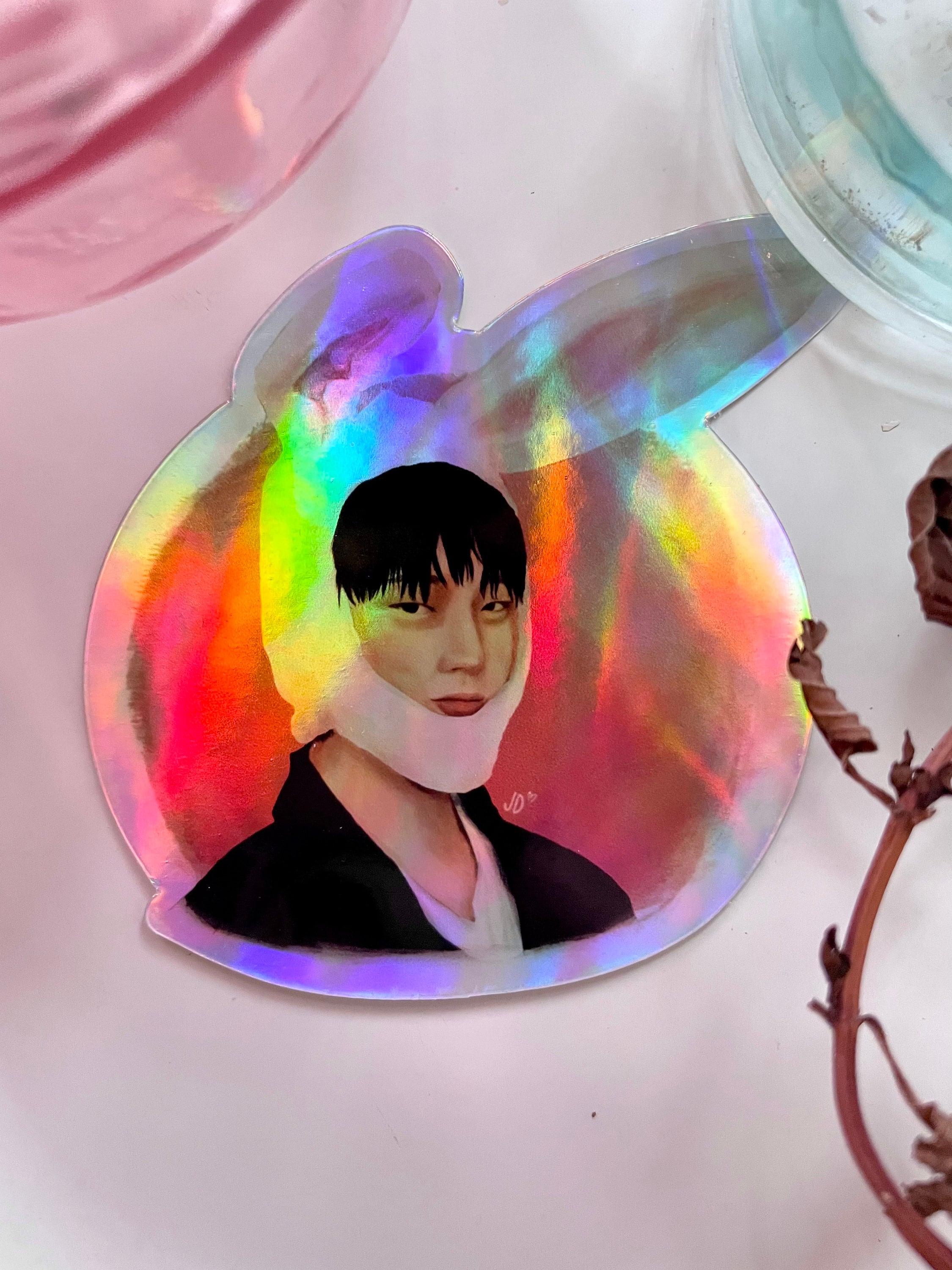 ENHYPEN Sunoo Watercolor Holographic Sticker - Etsy