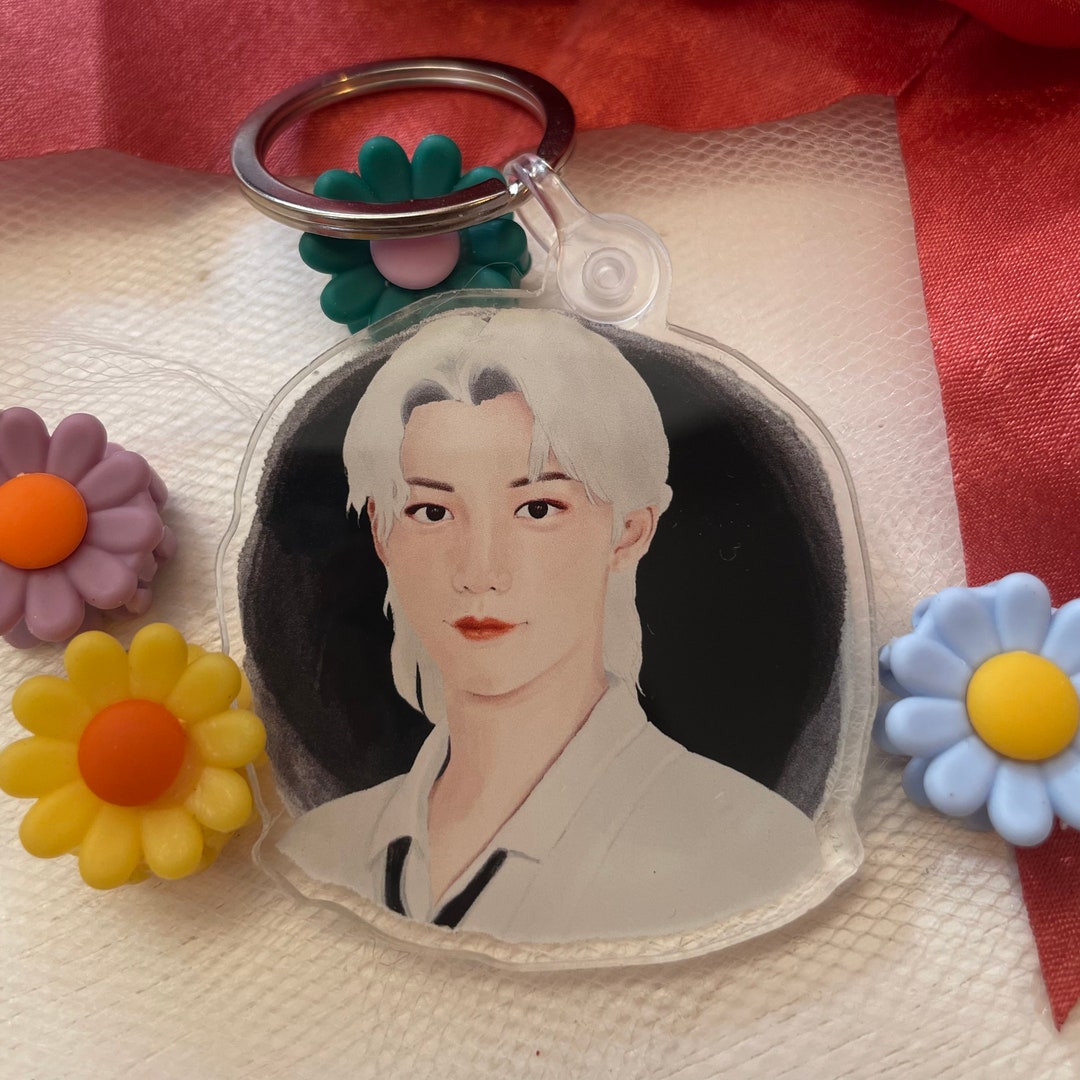 SKZ Felix Watercolor Keychain - Etsy